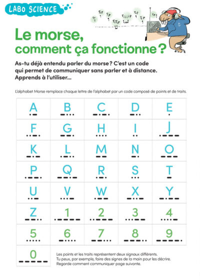 Le code Morse expliqué aux enfants