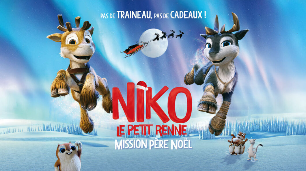 Cinéma : 3 raisons d’aller voir “Niko le petit renne, mission Père Noël”