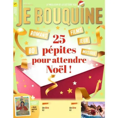 JE BOUQUINE : abonnement magazine lecture collégiens