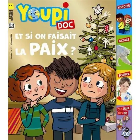 YOUPI DOC : Abonnement magazine sciences, enfants 5 à 8 ans
