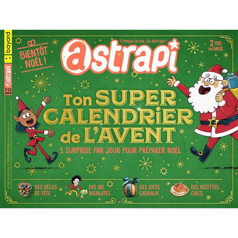 ASTRAPI : Abonnement magazine actus pour enfants de 7 à 11 ans.