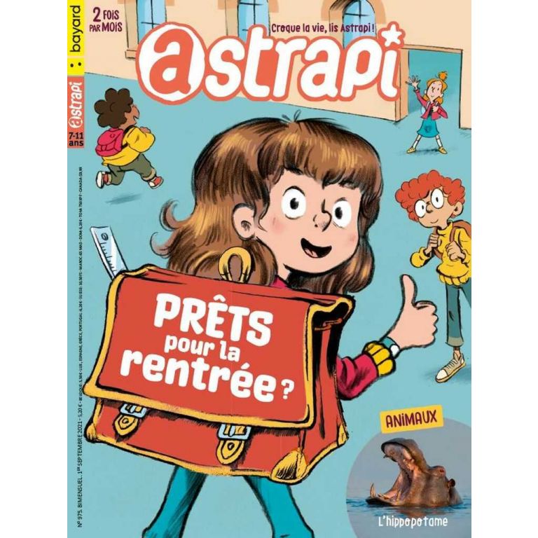 ASTRAPI : Abonnement magazine actus, enfants 7-11 ans