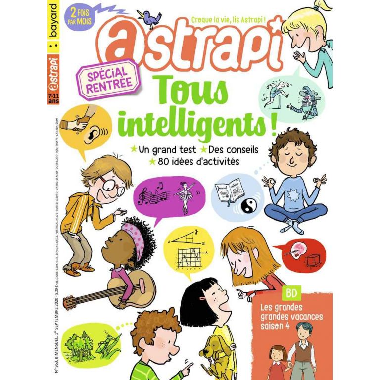 ASTRAPI : Abonnement magazine actus pour enfants de 7 à 11 ans.