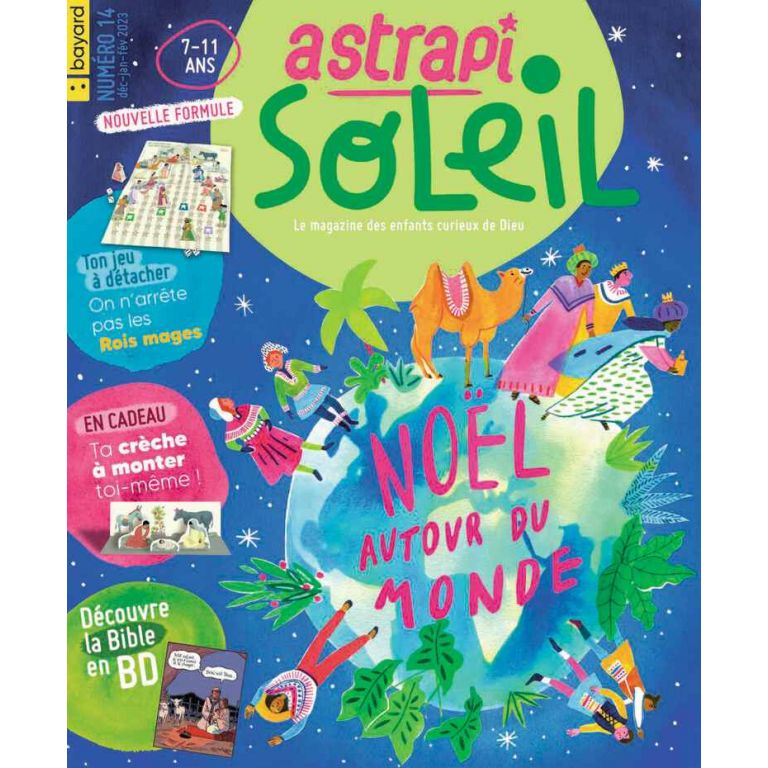 ASTRAPI Soleil : Abonnement magazine éveil à la foi 7-11 ans