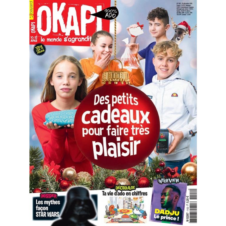ABONNEMENT OKAPI : Spécial Collège ! Le mag des ados de 10 à 15 ans.