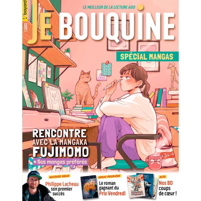JE BOUQUINE : abonnement magazine lecture collégiens