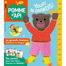 POMME D'API : Abonnement magazine, enfants de 3 à 7 ans